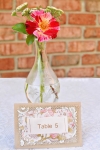 DIY Burlap Table Numbers
