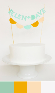 Minty Fresh: 5 Hemlock Green Color Palettes for your Wedding Day