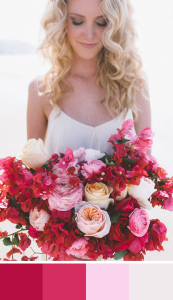 Pretty in Pink: 5 Raspberry Pink Color Palettes for your Wedding Day