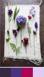 Royal Wedding: 5 Blackberry Purple Color Palettes for your Wedding Day