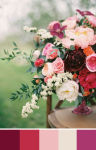 Red, Red Wine: 5 Burgundy Color Palettes for your Wedding Day