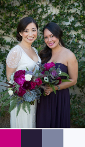 Bright and Bold: 5 Fuschia Color Palettes for your Wedding Day