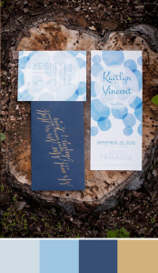 Cool Blue: 5 Ice Blue Color Palettes for your Wedding Day