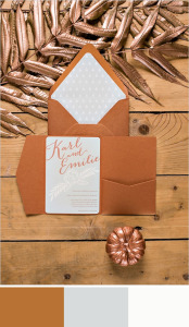 5 Copper Color Palettes for your Wedding Day