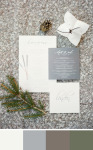 White as Snow: 5 Winter White Color Palettes for your Wedding Day