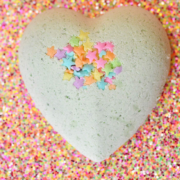 DIY Bath Fizzies with Sprinkles