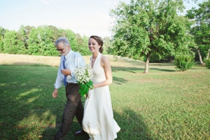 Rachel and Chase’s Rustic Backyard Alabama Wedding