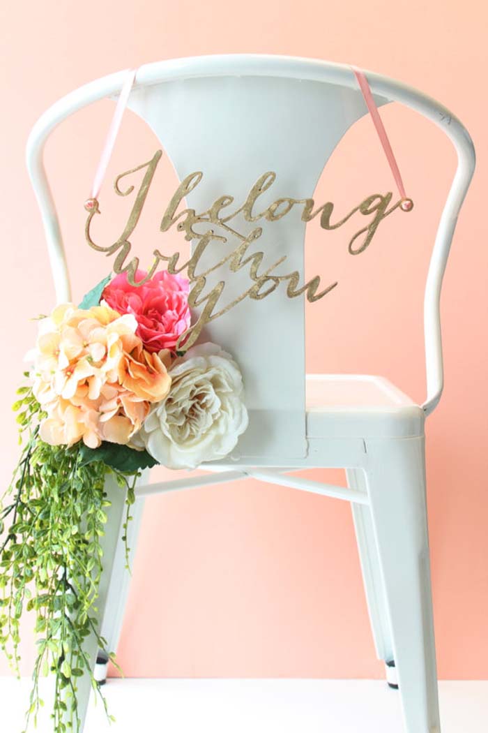 10 Ways to Add ‘Wow’ to Wedding Chairs