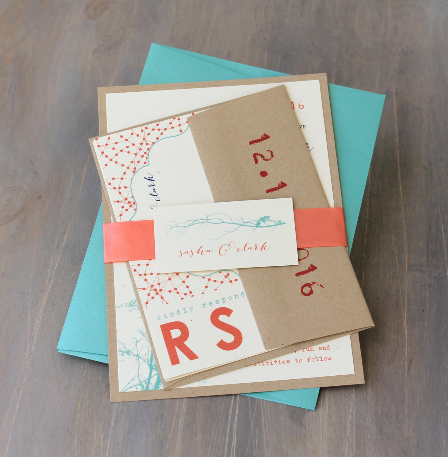 12 Bold and Modern Wedding Invitation Designs