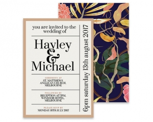 12 Bold and Modern Wedding Invitation Designs
