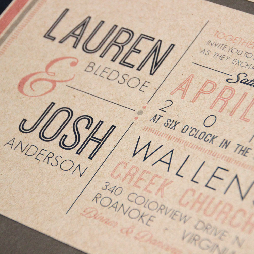 12 Bold and Modern Wedding Invitation Designs