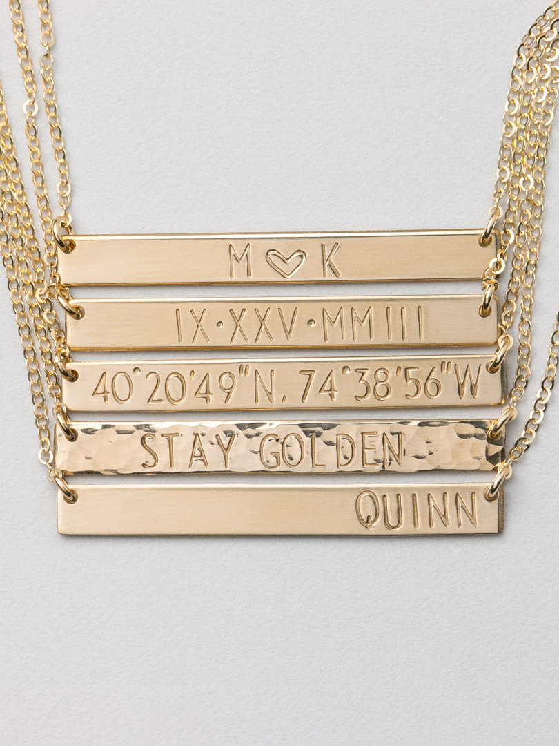 Let’s Get Personal! 13 Personalized Jewelry Pieces For Your Wedding Party