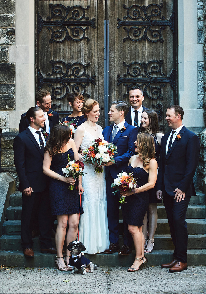 Jill and Jeffrey’s Romantic Cobble Hill Restaurant Wedding