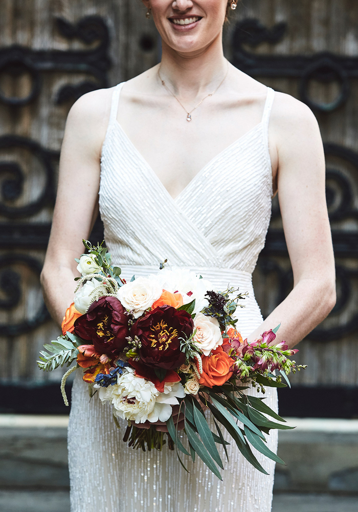 Jill and Jeffrey’s Romantic Cobble Hill Restaurant Wedding