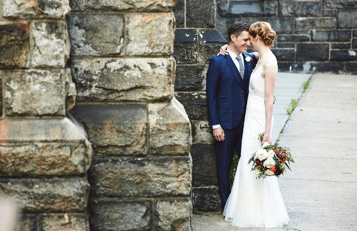 Jill and Jeffrey’s Romantic Cobble Hill Restaurant Wedding
