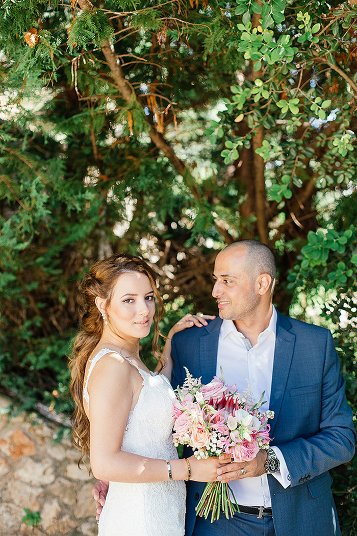 Maria and Hani’s Stunning Elopement in Corfu, Greece