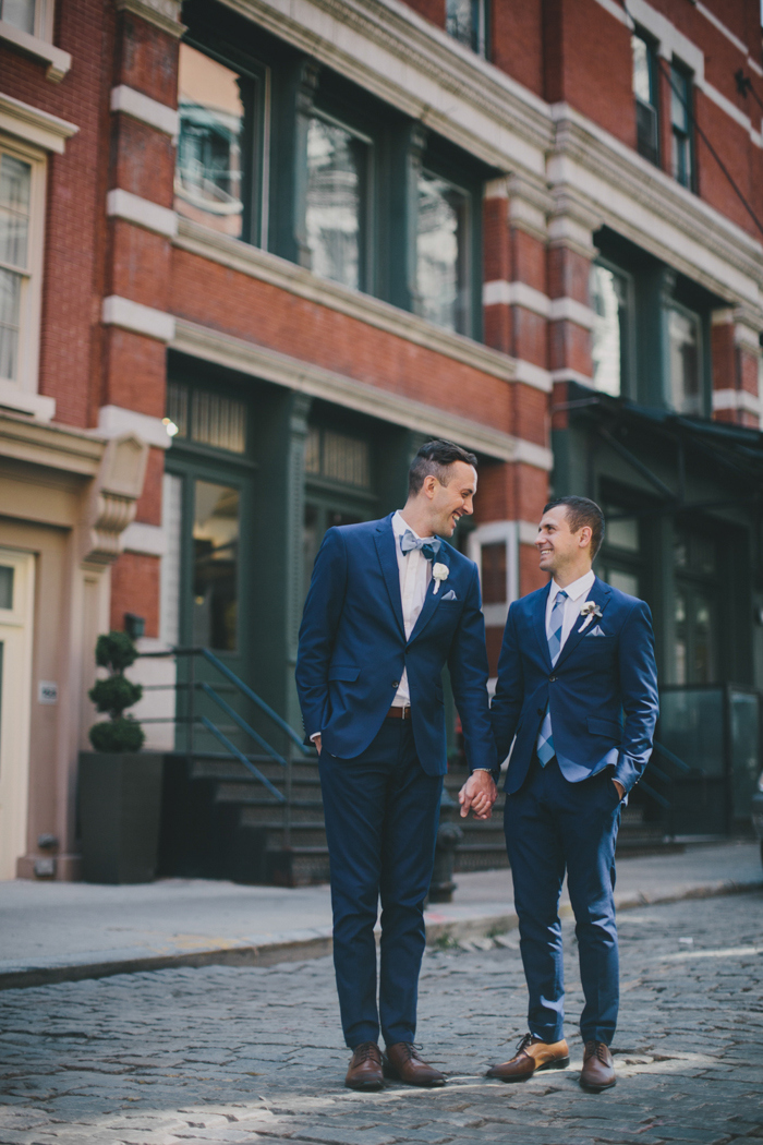 Erik and Matthew’s Modern NYC Elopement