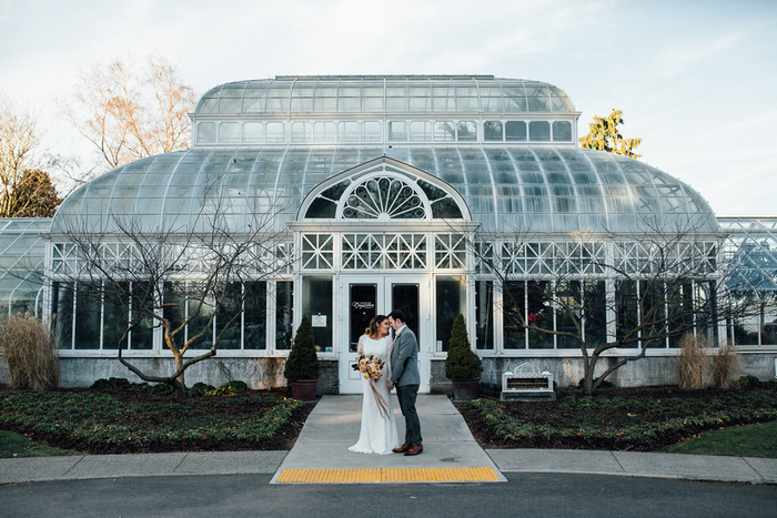 One Year Anniversary Shoot at Iconic Seattle Conservatory
