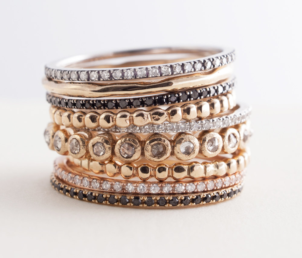 You Will LOVE these 10 Stacking Rings from Etsy