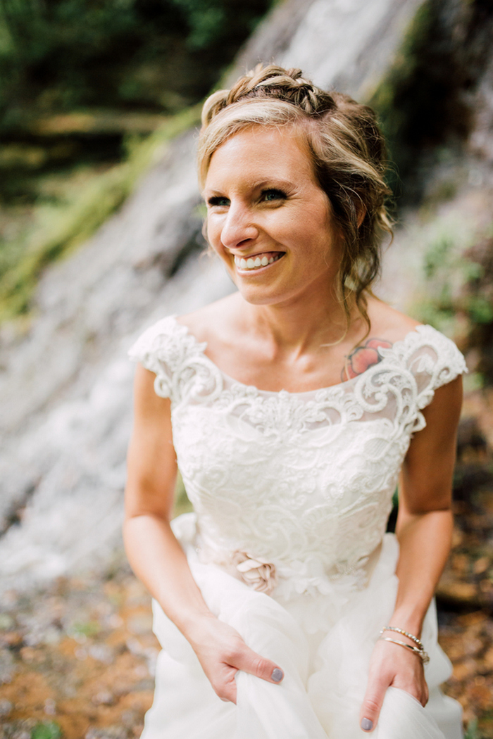 Sarah and Patrick’s Intimate Waterfall Ceremony