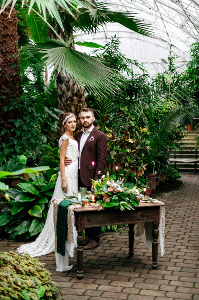 Gorgeous Greenery Styled Shoot