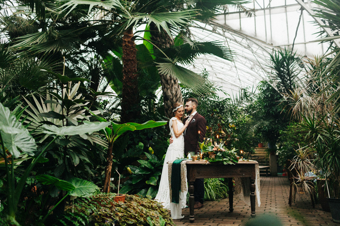 Gorgeous Greenery Styled Shoot