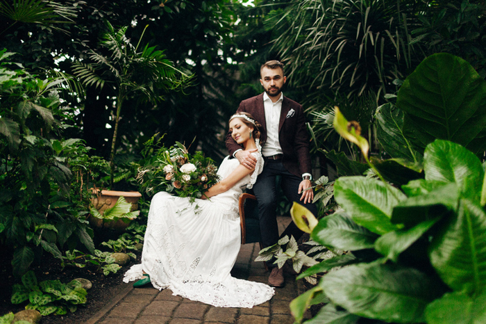 Gorgeous Greenery Styled Shoot