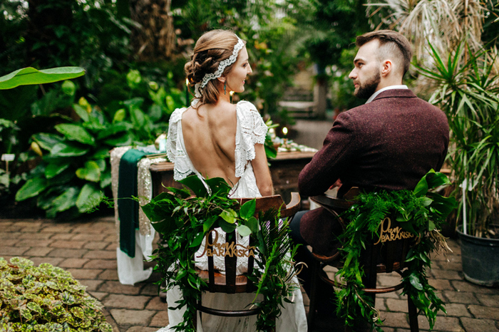 Gorgeous Greenery Styled Shoot