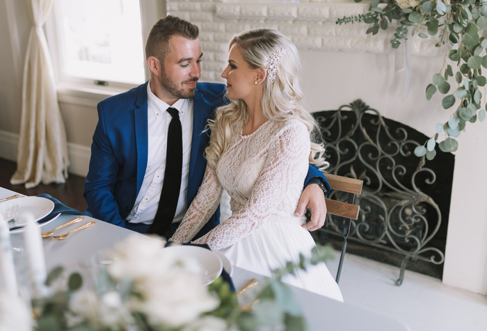 Modern Styled Shoot with a Classic Twist
