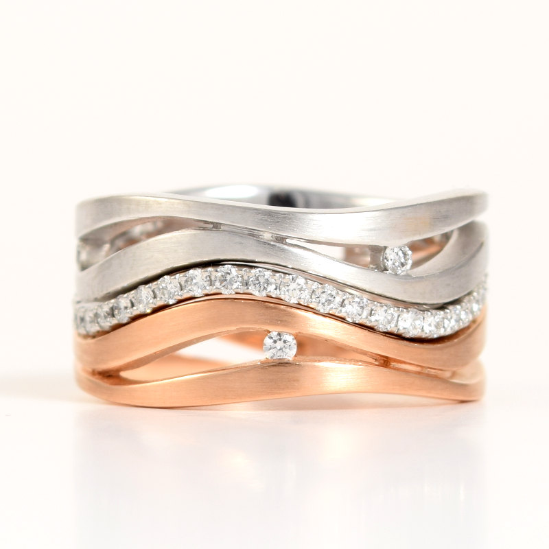 10 Sleek and Modern Stacking Rings from Etsy