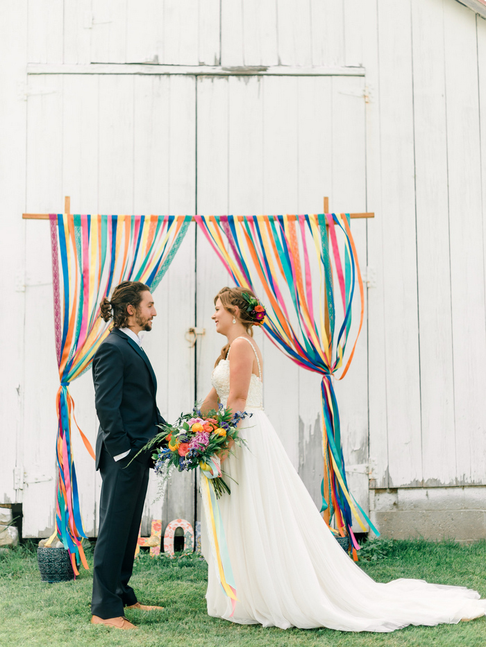 Colorful Al Fresco Farm Styled Shoot