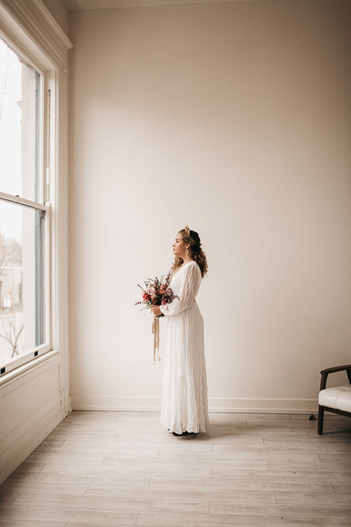 Minimalist Studio Styled Shoot