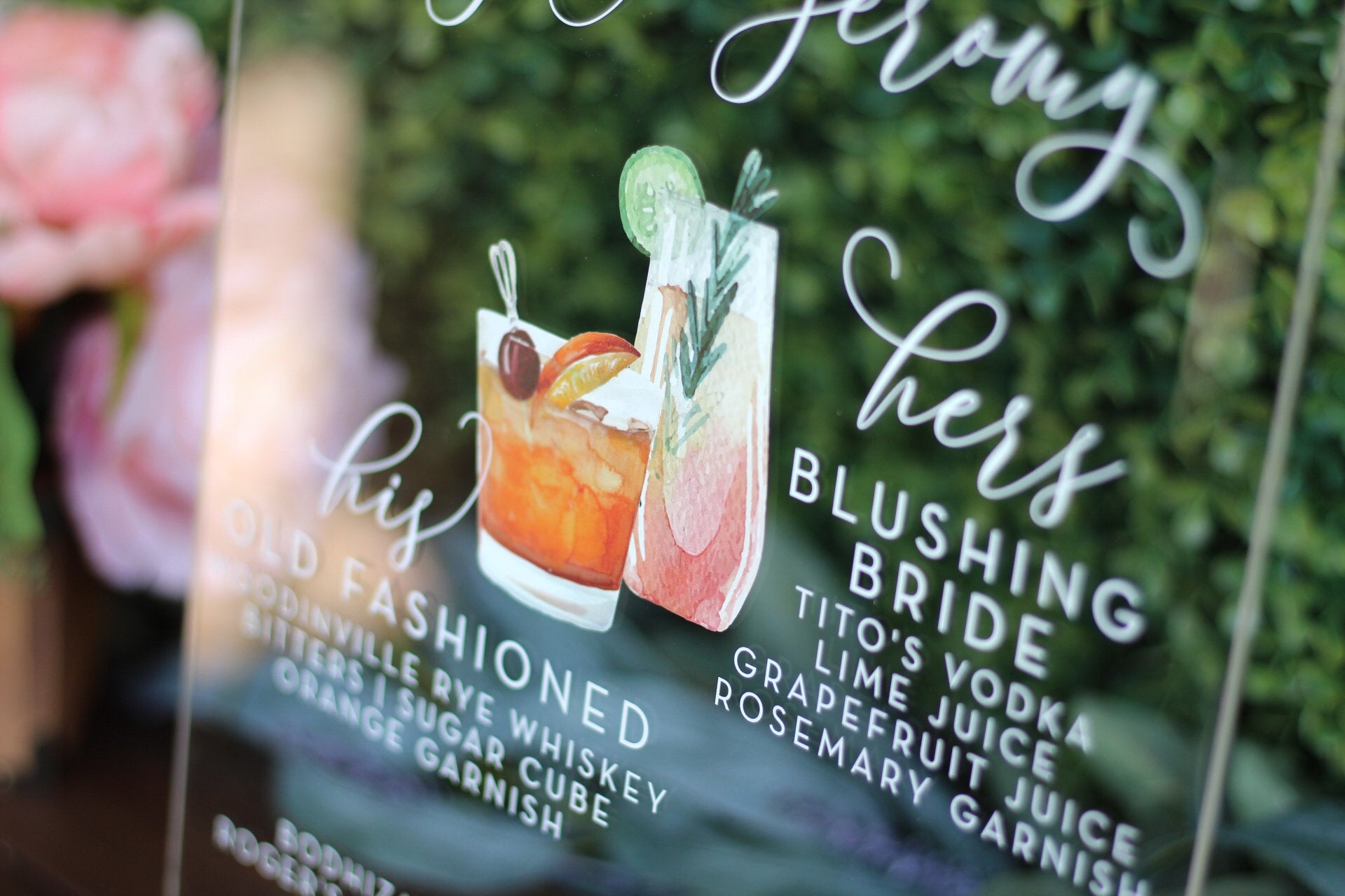 10 Creative + Clever Wedding Signs From Etsy