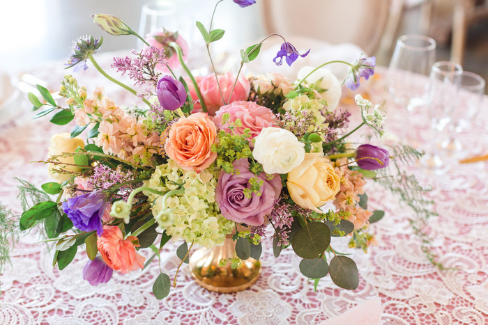 Fancy Florals Romantic Styled Shoot