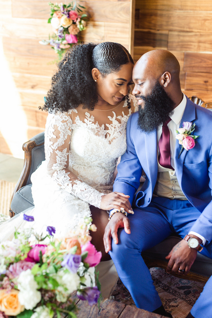 Fancy Florals Romantic Styled Shoot