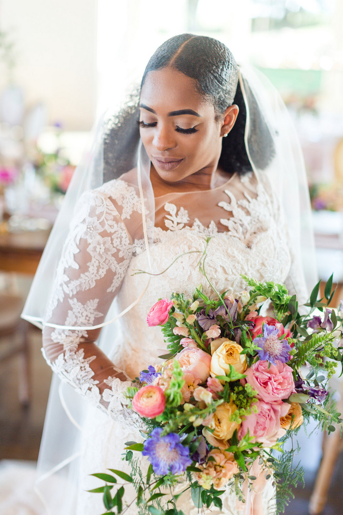 Fancy Florals Romantic Styled Shoot