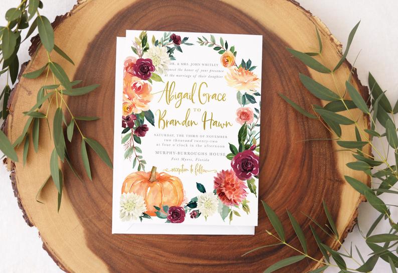 You’ll Fall in Love With These 10 Autumn Wedding Details