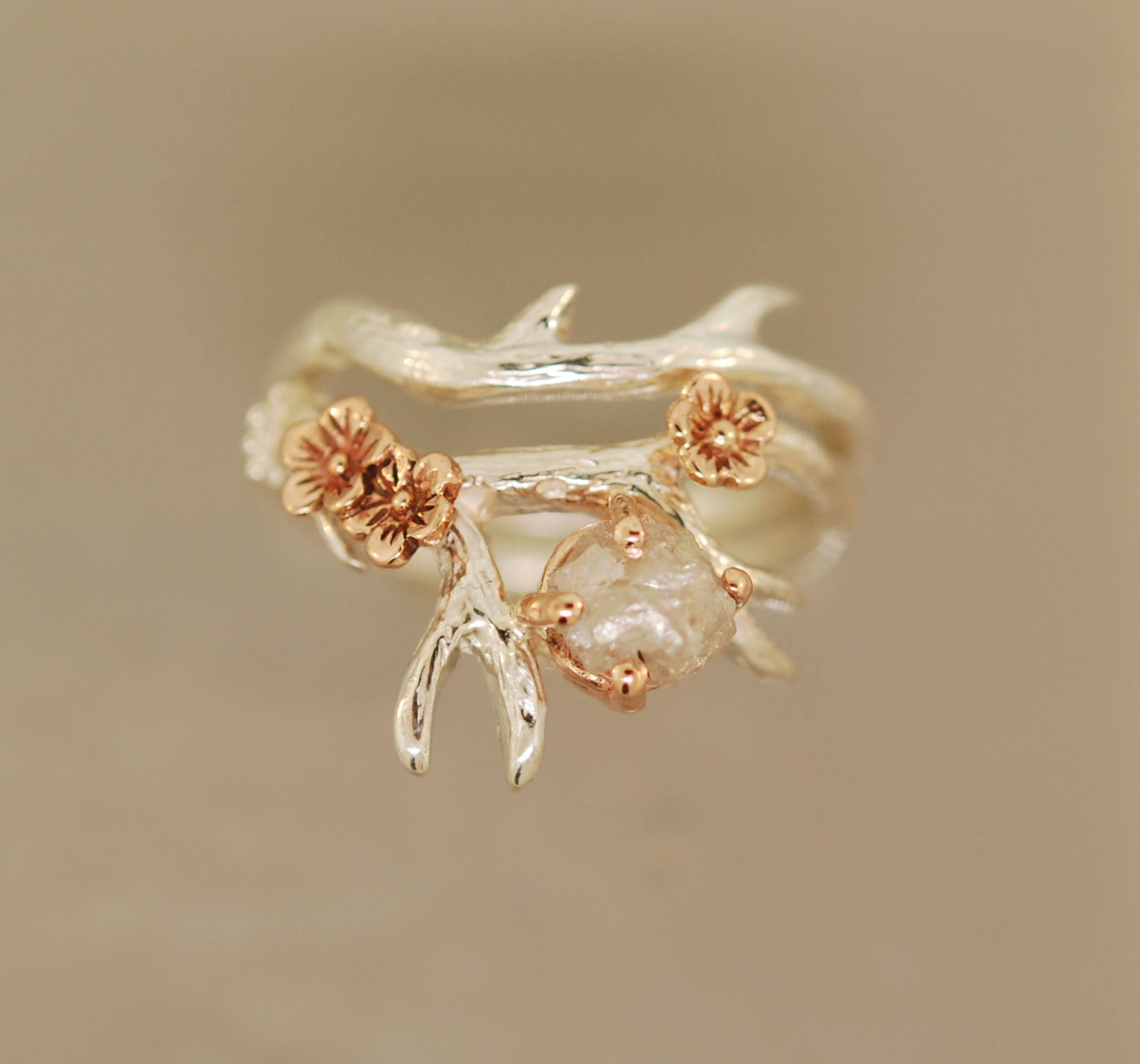 These Raw Gemstone Engagement Rings Will Take Your Breath Away