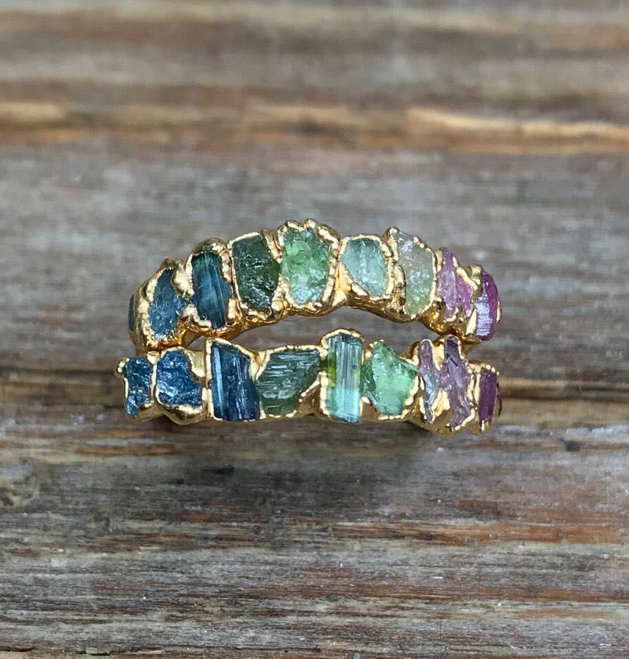 8 Gorgeous and Unique Colorful Gemstone Engagement Rings