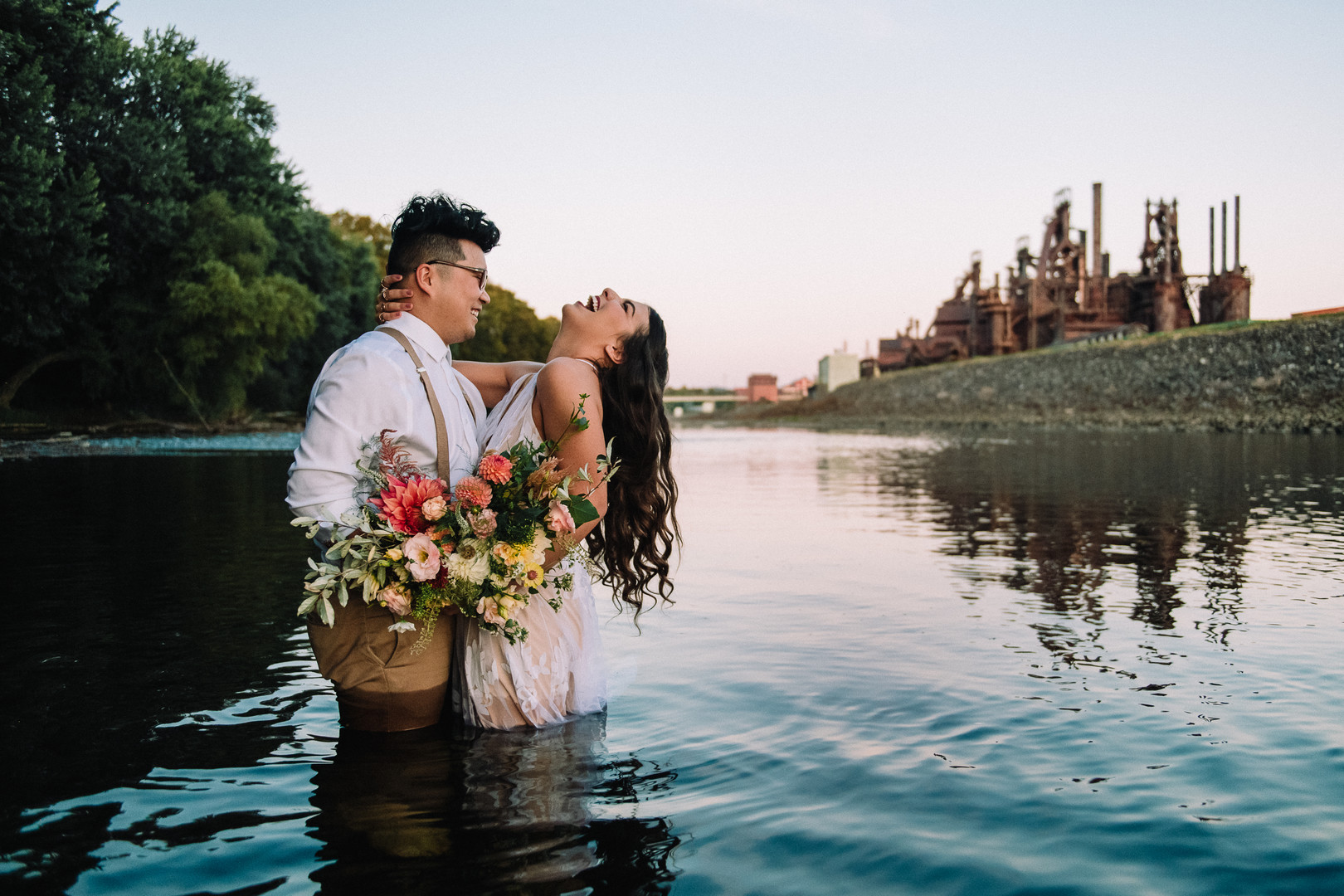 Romantic River Styled Shoot