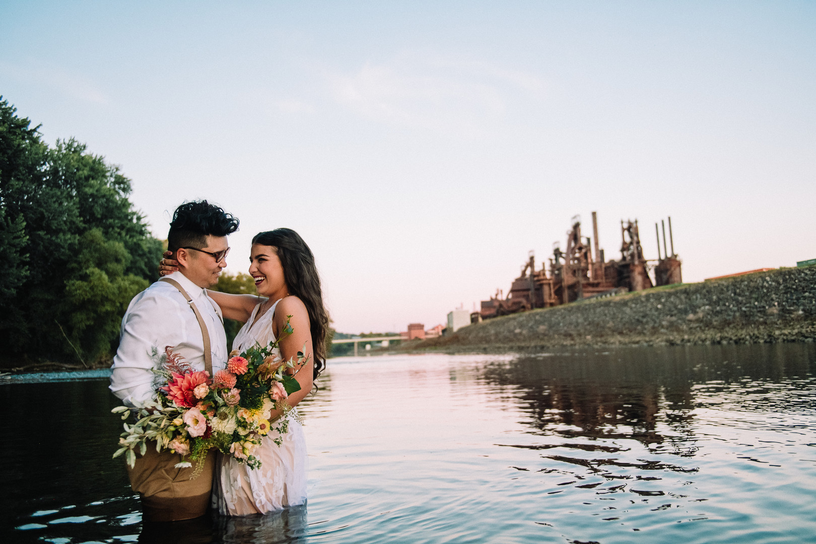 Romantic River Styled Shoot