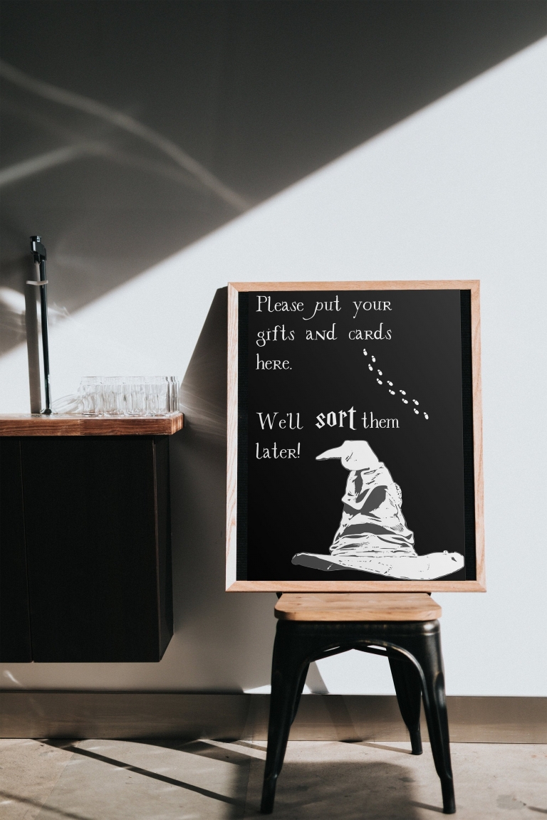 We Solemnly Swear That You’ll Love These Harry Potter Wedding Signs