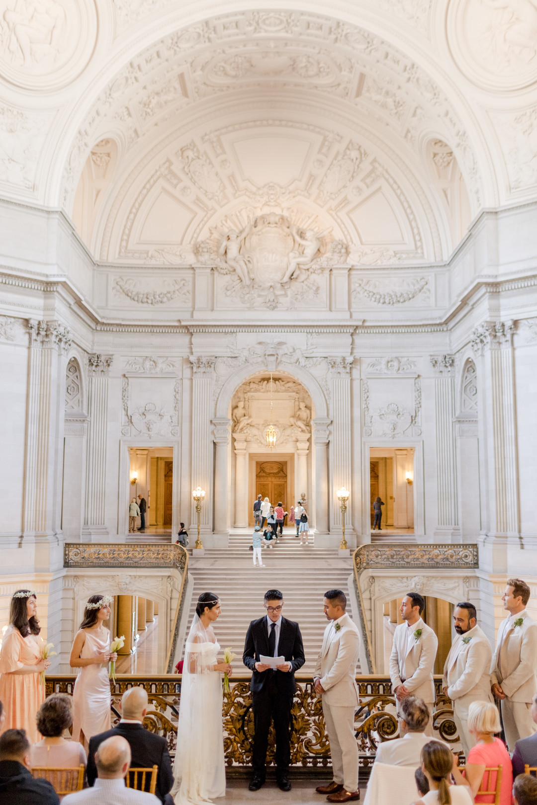 Haleh and Mitchell’s Simple and Sweet San Francisco City Hall Wedding
