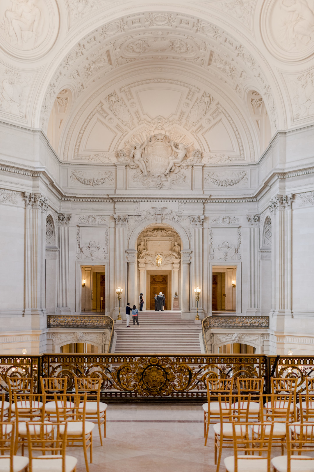 Haleh and Mitchell’s Simple and Sweet San Francisco City Hall Wedding