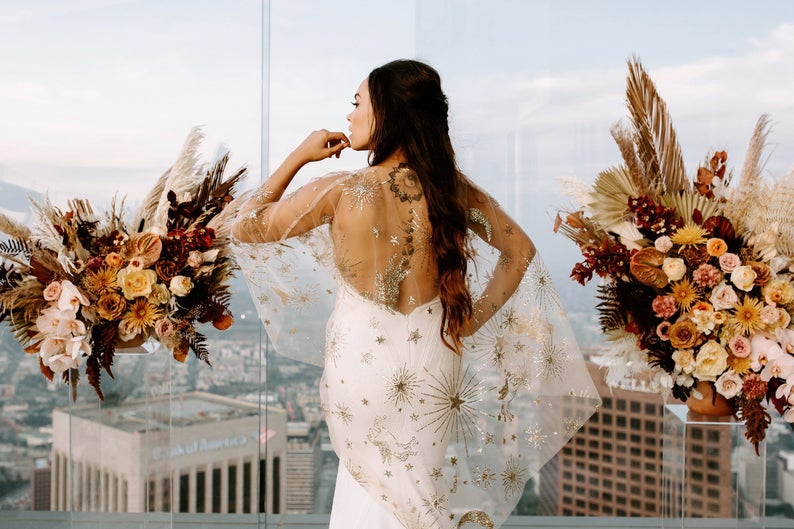 Celestial Wedding Inspiration From Etsy | Intimate Weddings - Small ...